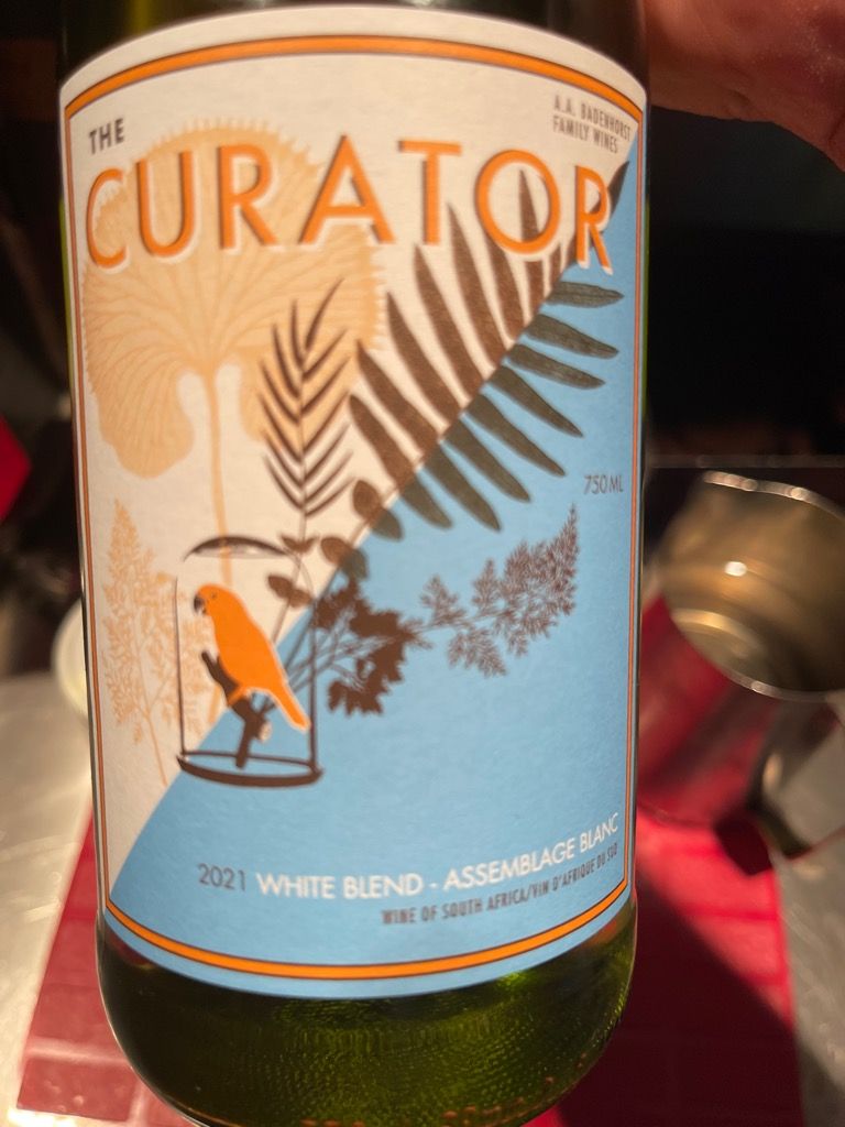 2021 Badenhorst Family Wines The Curator White, South Africa, Coastal ...