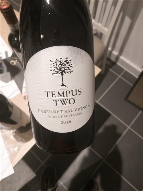 2016 Tempus Two Cabernet Sauvignon, Australia - CellarTracker