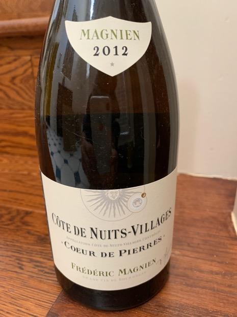 2014 Frédéric Magnien Côte de Nuits Villages Coeur de Pierre, France ...