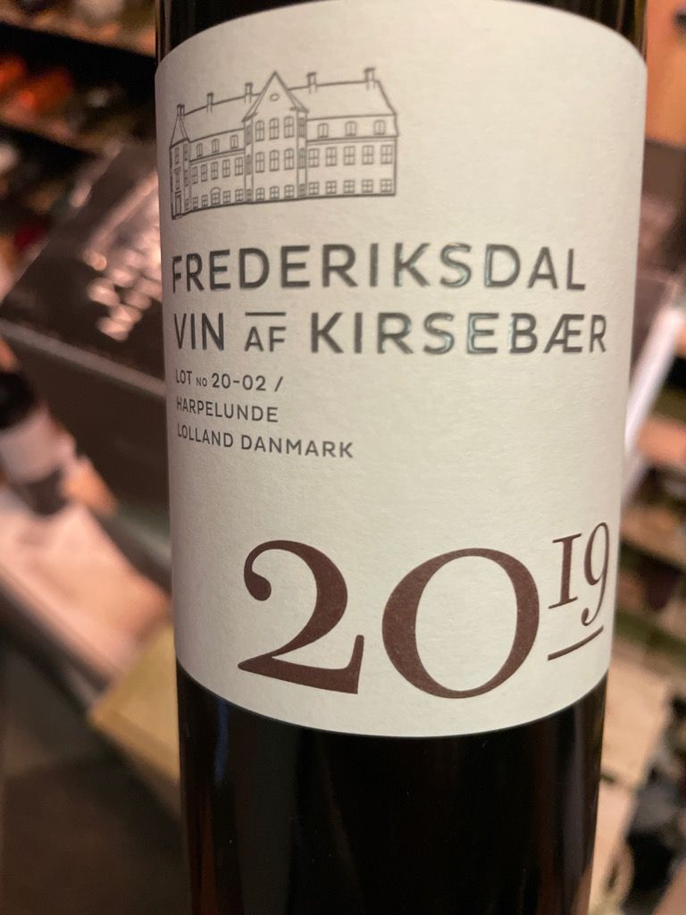 2019 Frederiksdal Cherry Frederiksdal Kirsebær og Pære Sparkling ...