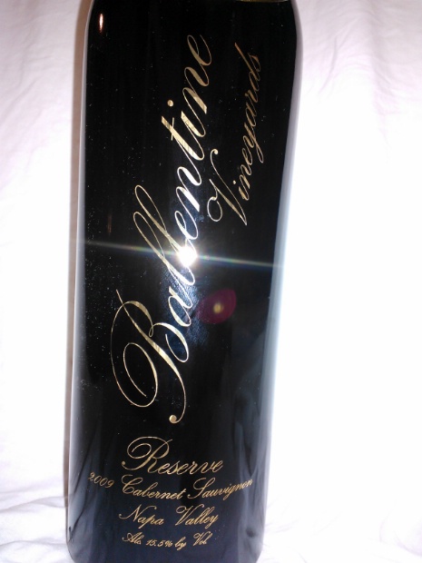 2010 Ballentine Vineyards Cabernet Sauvignon Reserve, USA, California ...
