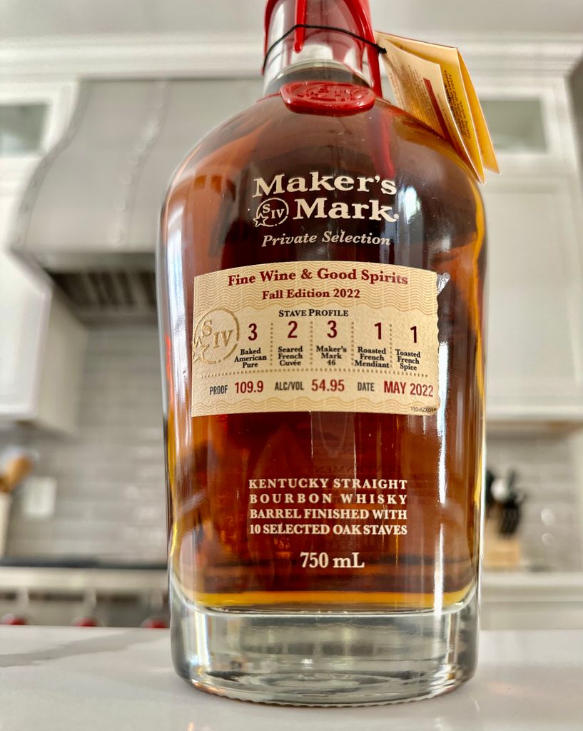 2022 Maker's Mark Private Selection (Fine Wine & Good Spirits) Fall ...
