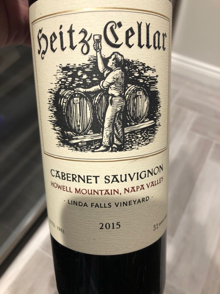 2015 Heitz Cellar Cabernet Sauvignon Linda Falls, USA, California, Napa ...