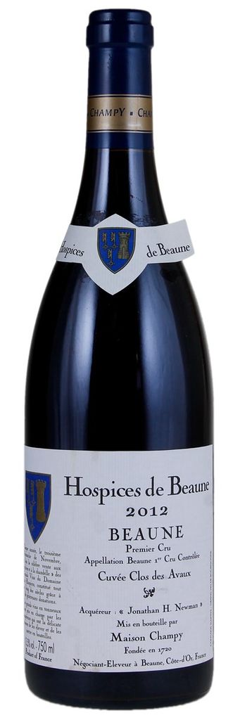 2012 Hospices de Beaune Beaune 1er Cru Cuvée Clos des Avaux Maison ...