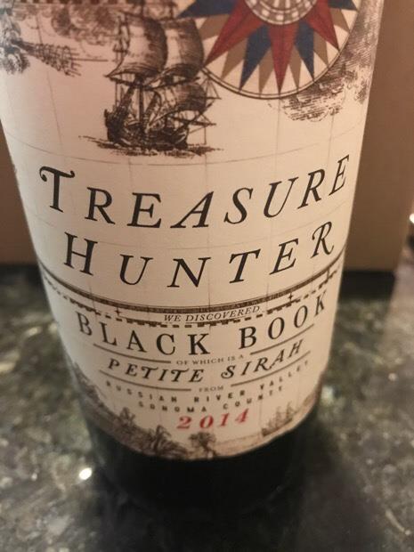 2014 Treasure Hunter Wines Petite Sirah Black Book, USA, California ...