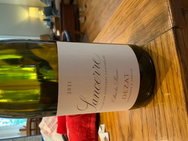 2021 Stephanie & Arnaud Dezat Sancerre, France, Loire Valley, Upper ...