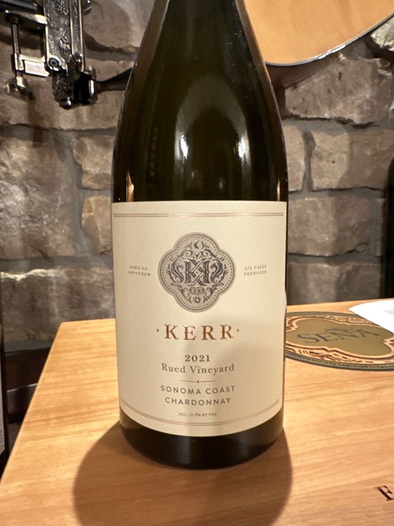 2021 Kerr Cellars Chardonnay Rued Vineyard, USA, California, Sonoma ...