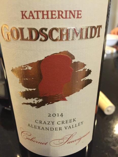 2014 Goldschmidt Vineyard Merlot Chelsea Goldschmidt Alexander Valley ...