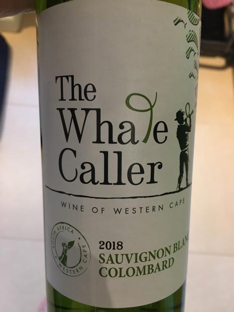 2018 The Whale Caller Sauvignon Blanc Colombard, South Africa, Western ...