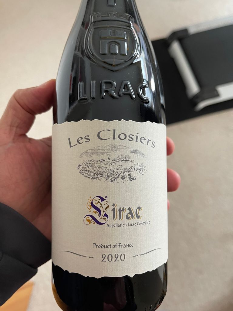 2020 Antoine Ogier Lirac Les Closiers, France, Rhône, Southern Rhône ...