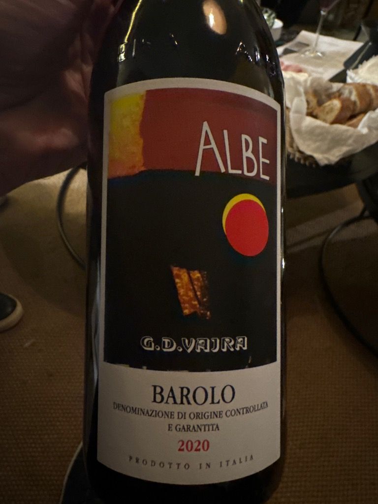 2020 G.D. Vajra Barolo Albe, Italy, Piedmont, Langhe, Barolo ...