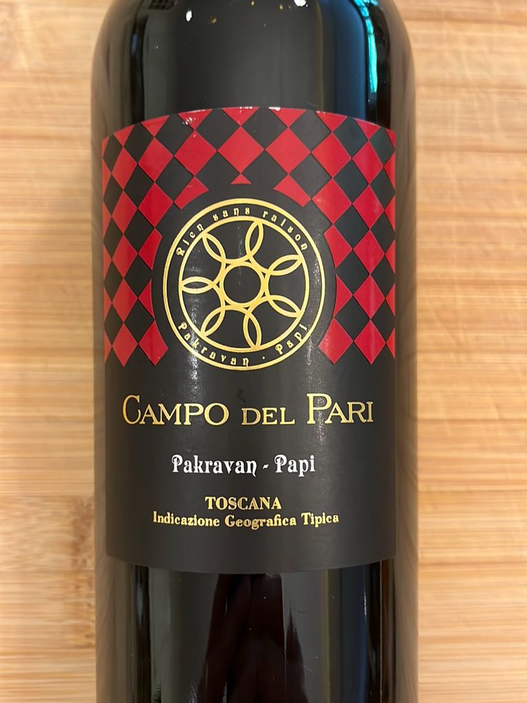 2016 Pakravan Papi Campo del Pari Toscana IGT, Italy, Tuscany, Toscana ...