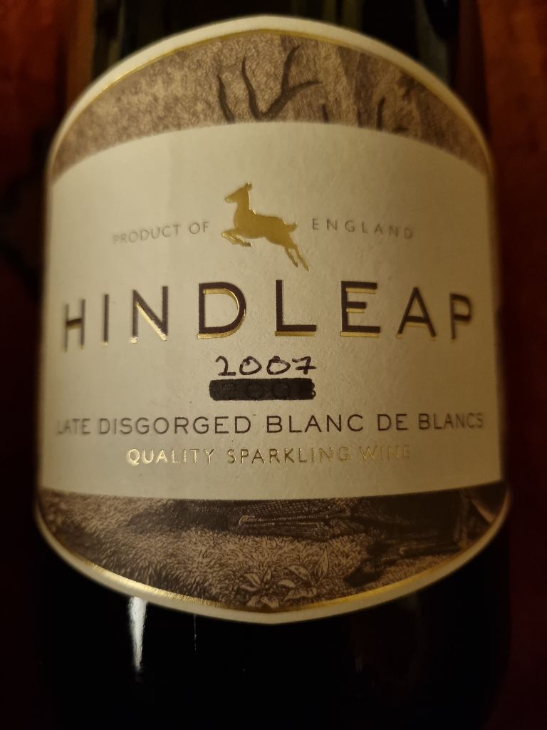 2007 Bluebell Vineyard Estates Chardonnay Hindleap Late Disgorged Blanc ...