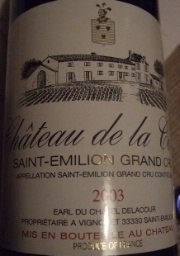2005 Château de la Cour, France, Bordeaux, Libournais, St. Émilion Grand Cru - CellarTracker