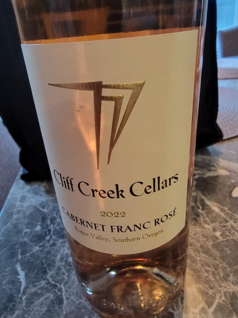 2022 Cliff Creek Cellars Cabernet Franc Pink Pink Wine, USA, Oregon ...