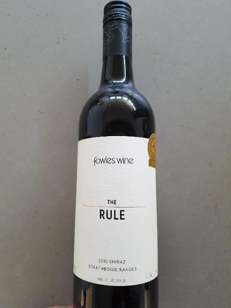 2008 Fowles Wine / Plunkett Fowles Shiraz The Rule, Australia, Victoria ...