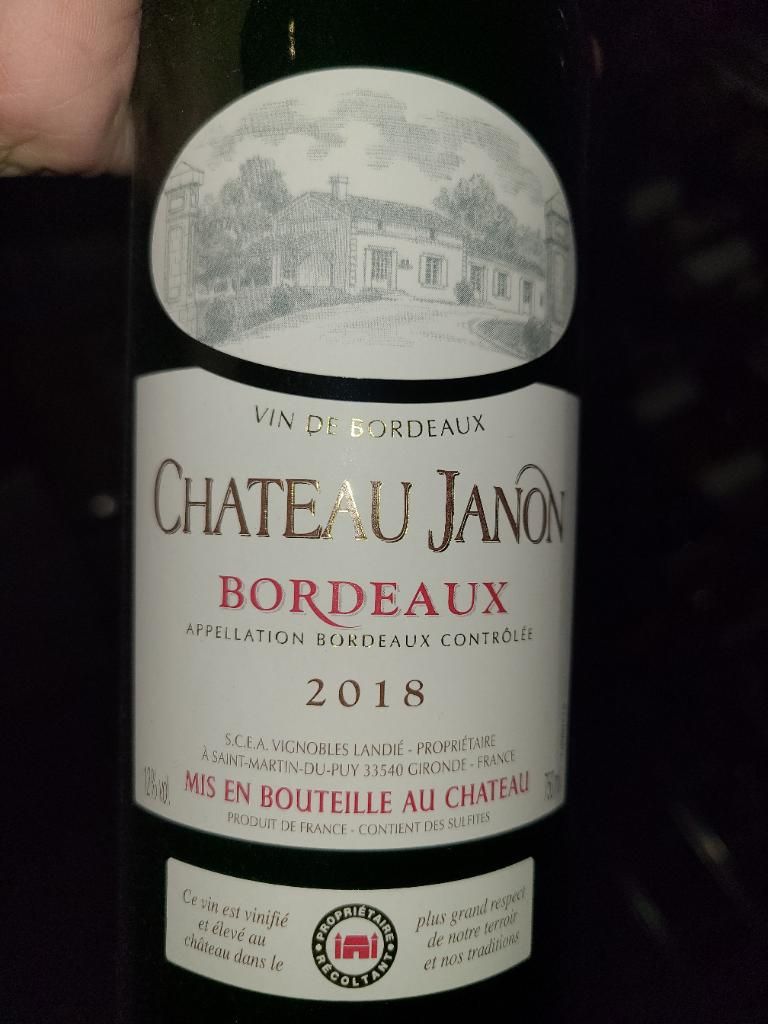2019 Château Janon, France, Bordeaux - CellarTracker