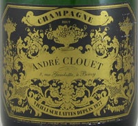 NV André Clouet Champagne Brut Vieillit Sur Lattes Depuis 1977, France ...