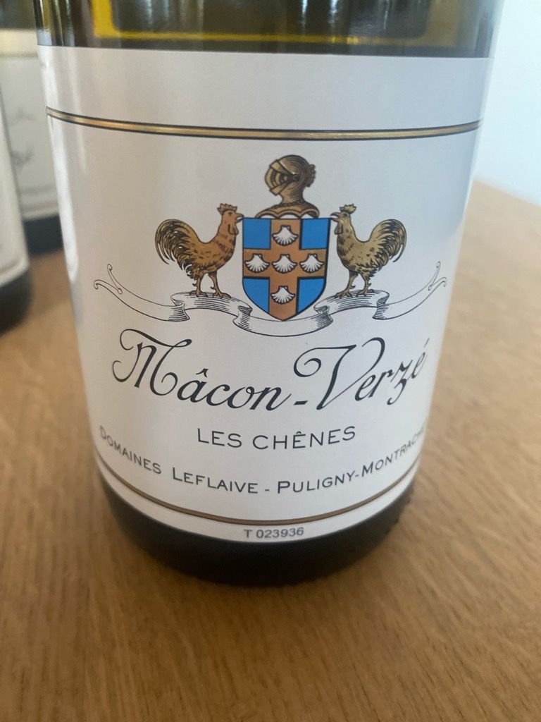 2023 Domaine Leflaive Mâcon-Verzé Les Chênes, France, Burgundy ...