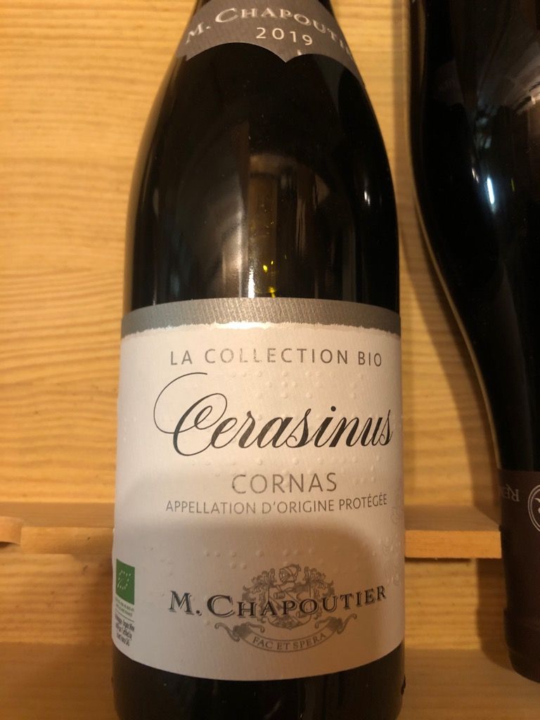 2019 M. Chapoutier Cornas La Collection Bio Cerasinus, France, Rhône ...