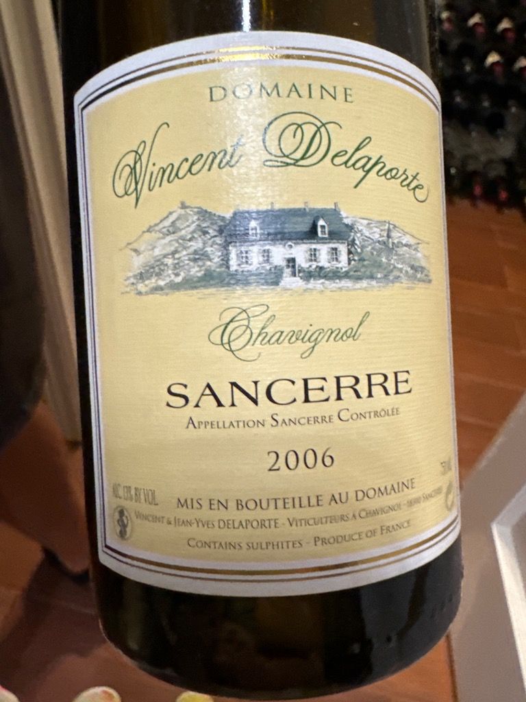 2006 Domaine Delaporte Sancerre Chavignol, France, Loire Valley, Upper ...