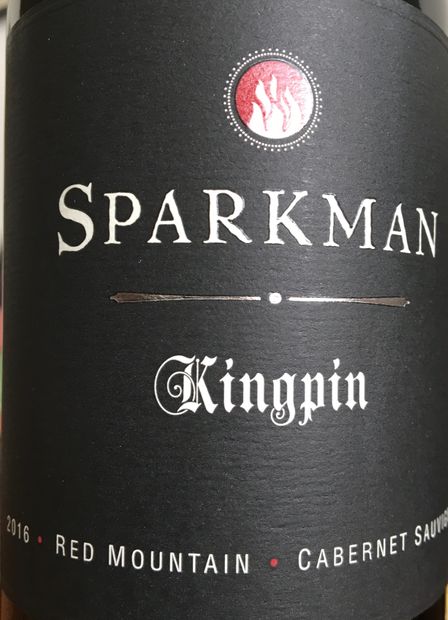 2016 Sparkman Cellars Cabernet Sauvignon Kingpin, USA, Washington ...