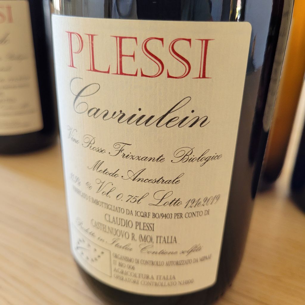 2019 Claudio Plessi Cavriulein, Italy, Emilia-Romagna, Vino da Tavola ...