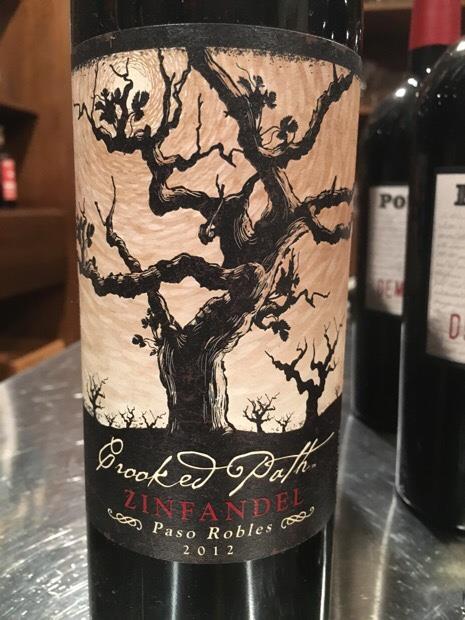 2012 Crooked Path Cellars Zinfandel, USA, California, Central Coast ...