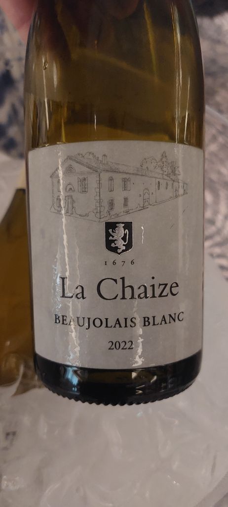 2023 Château de La Chaize Beaujolais Blanc, France, Burgundy ...