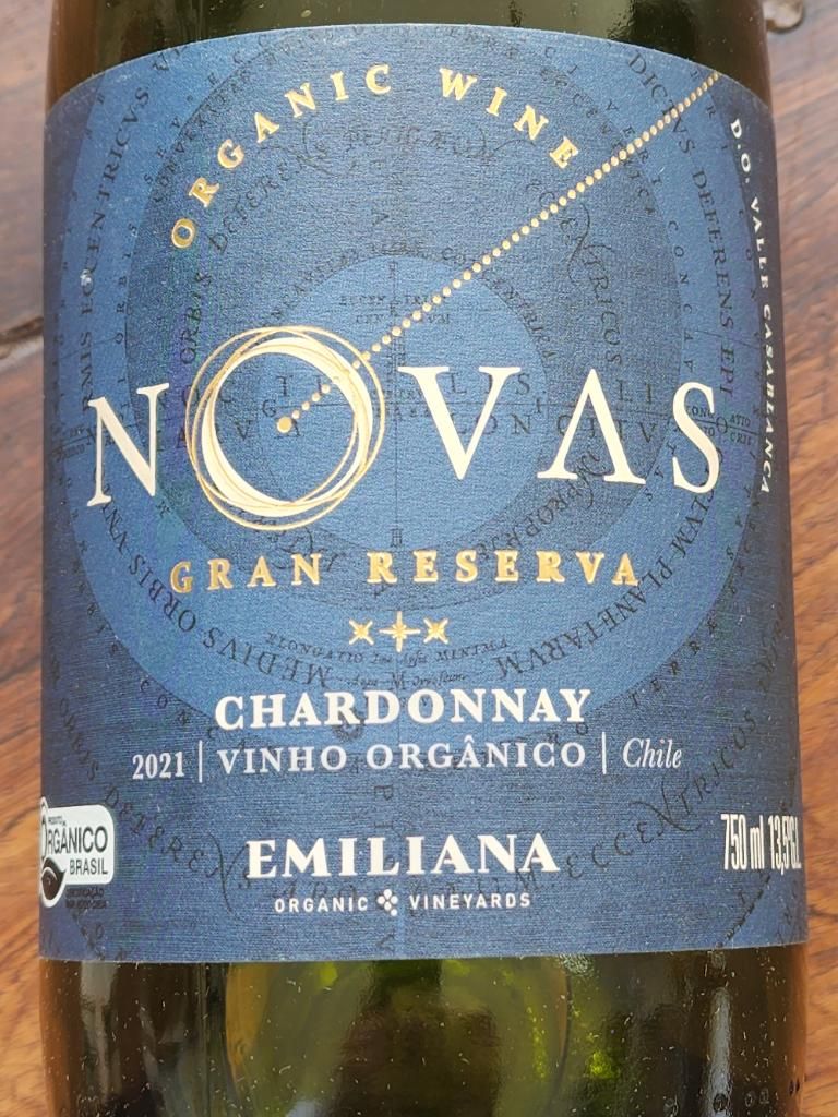 2022 Emiliana Chardonnay Novas Gran Reserva, Chile, Casablanca Valley ...