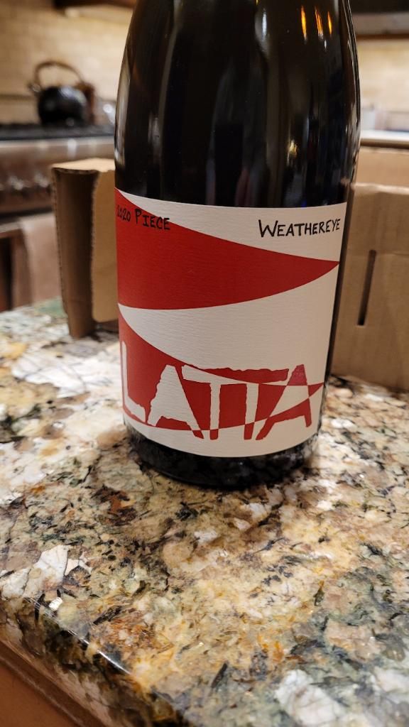 2020 Latta Syrah Piece WeatherEye Vineyard, USA, Washington, Columbia ...