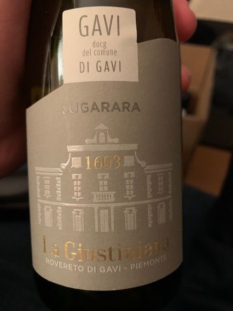 2019 Tenuta La Giustiniana Cortese Gavi Rovereto Lugarara, Italy ...