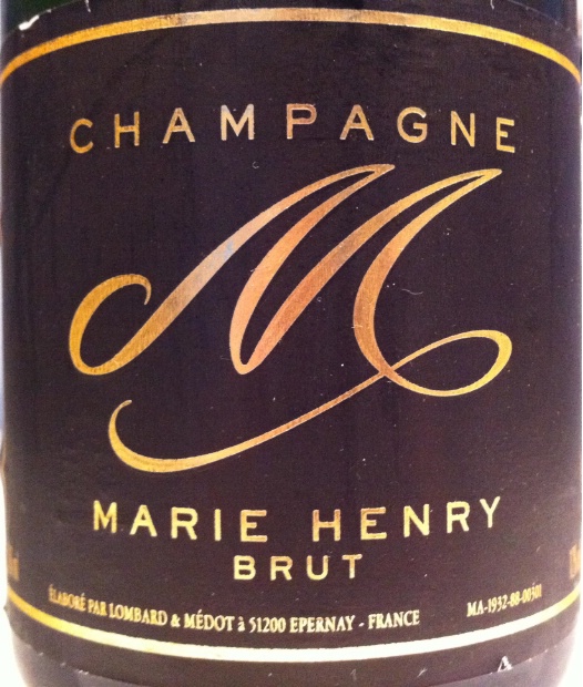 NV Marie Henry Champagne Brut, France, Champagne - CellarTracker