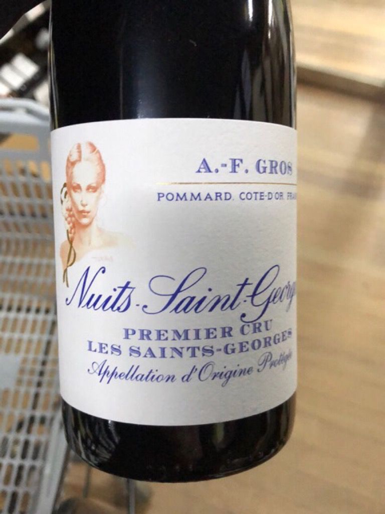 NV Domaine A.-F. Gros Nuits St. Georges 1er Cru Les Saint Georges ...