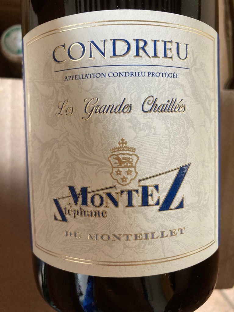 2020 Stéphane Montez / Domaine de Monteillet Condrieu Les Grandes ...