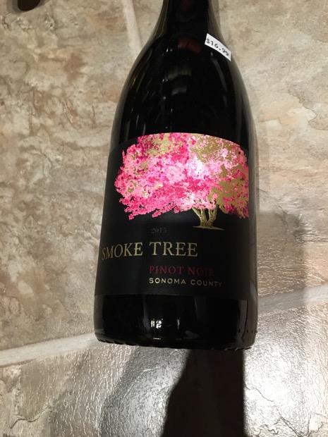 2015 Smoke Tree Pinot Noir, USA, California, Sonoma County - CellarTracker