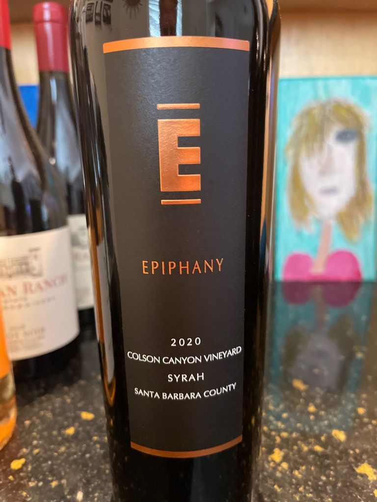 2020 Epiphany Syrah Colson Canyon Vineyard, USA, California, Central ...