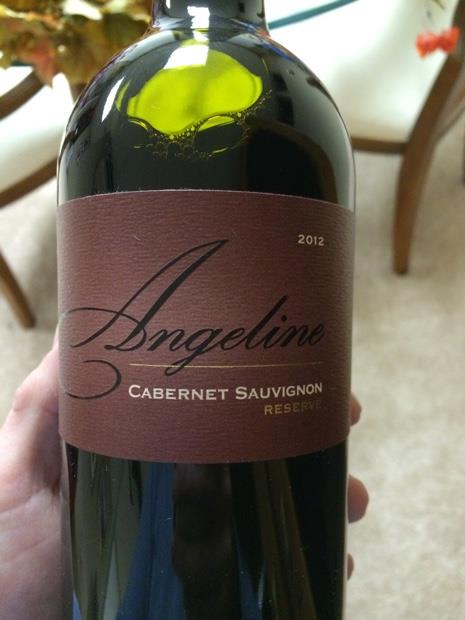 Community Tasting Notes - 2012 Angeline Winery Cabernet Sauvignon ...