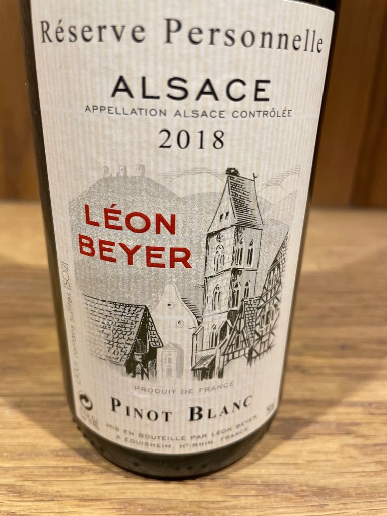 2018 Léon Beyer Pinot Blanc, France, Alsace - CellarTracker