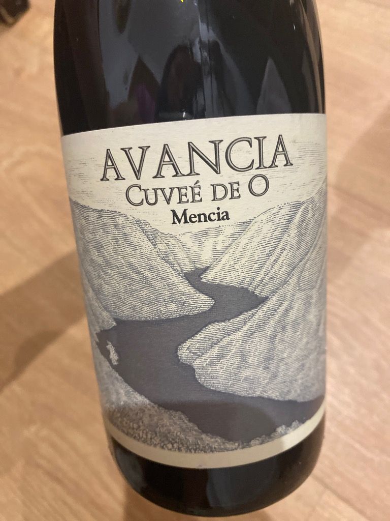 2017 Bodegas Avancia Mencía Cuvée de O, Spain, Galicia, Valdeorras ...