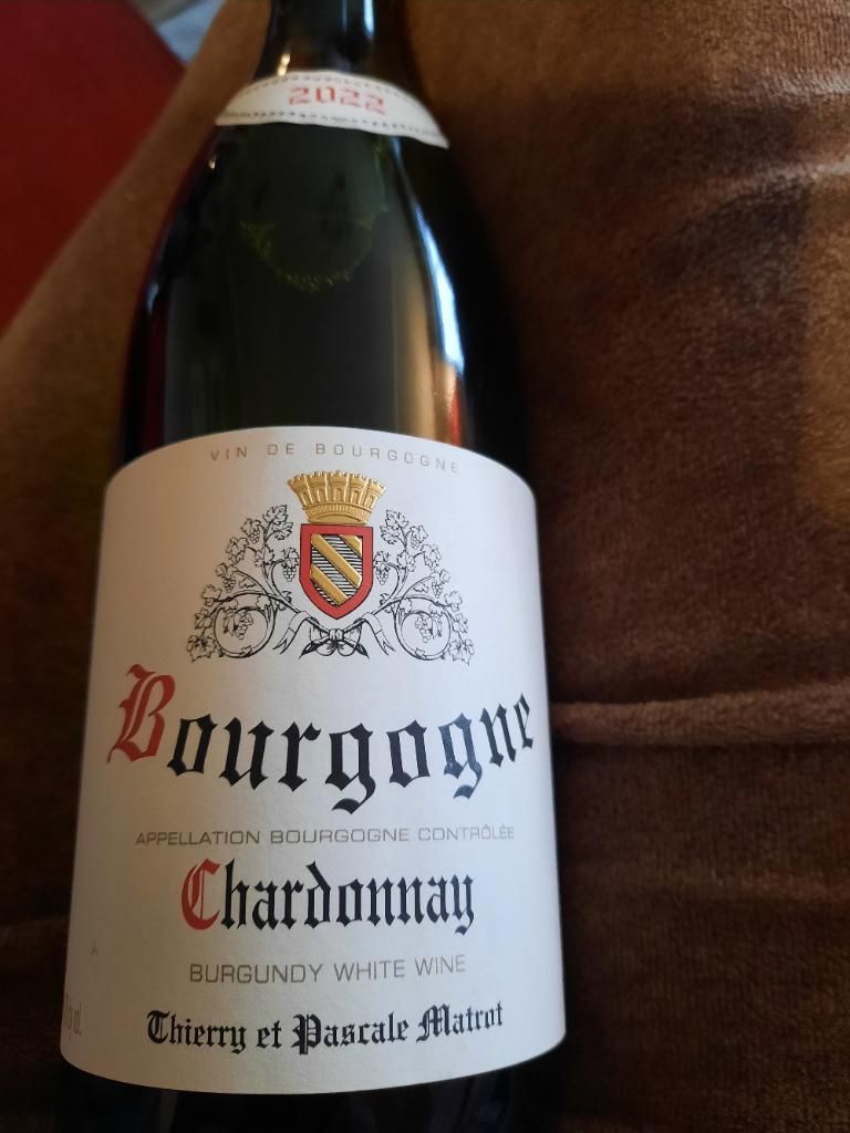 2022 Domaine Matrot Chardonnay Bourgogne Blanc, France, Burgundy ...