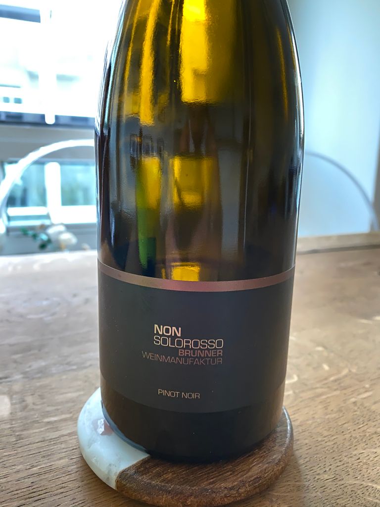 2021 Brunner Weinmanufaktur Pinot Noir Non Solorosso, Switzerland ...