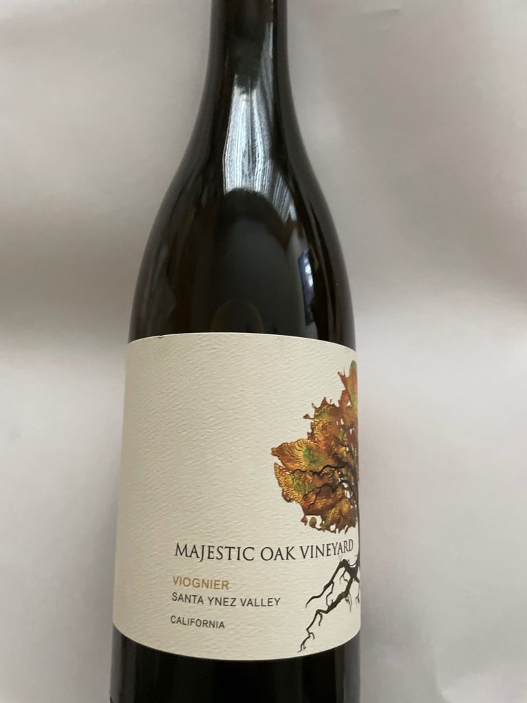 2021 Majestic Oak Vineyard Viognier, USA, California, Central Coast ...