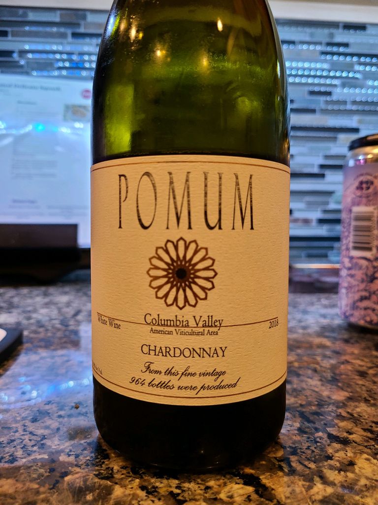2019 Pomum Cellars Chardonnay, USA, Washington, Columbia Valley ...