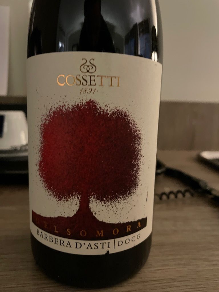 2020 Cossetti Barbera d'Asti Gelsomora, Italy, Piedmont, Asti, Barbera ...
