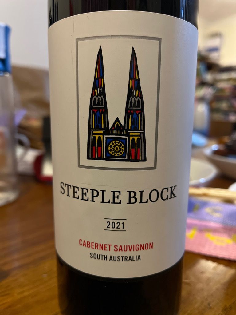2021 Steeple Block Cabernet Sauvignon Shiraz, Australia, South Australia, Fleurieu, Currency ...