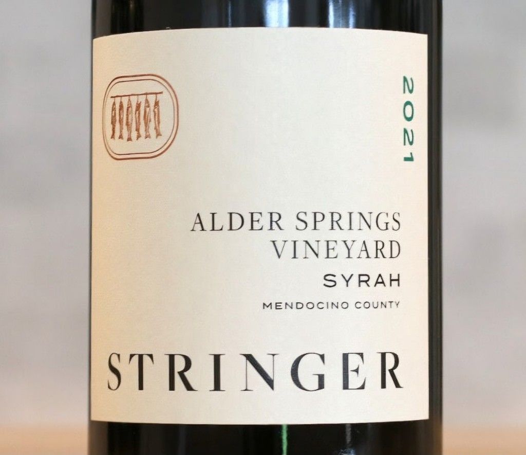 2021 Stringer Cellars Syrah Alder Springs Vineyard, USA, California ...