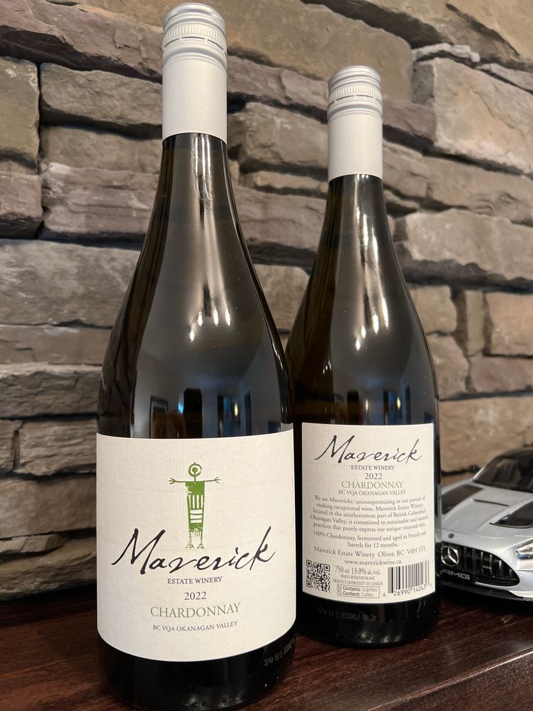 2022 Maverick Estate Winery Chardonnay, Canada, British Columbia ...