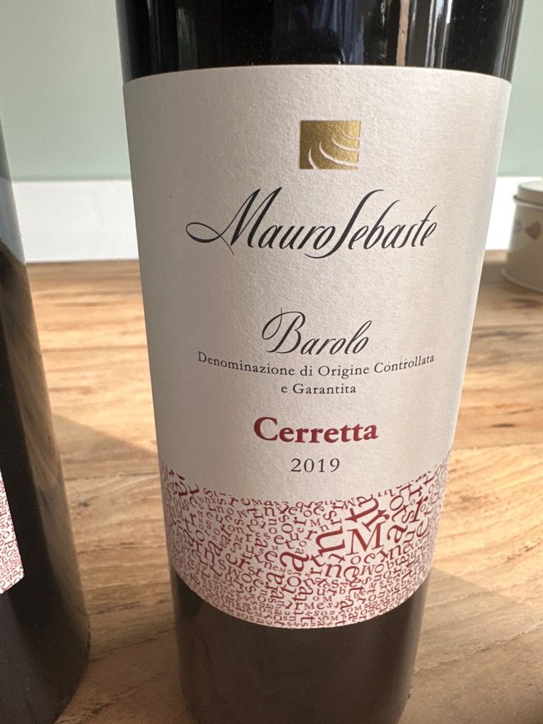 2020 Mauro Sebaste Barolo Cerretta, Italy, Piedmont, Langhe, Barolo ...