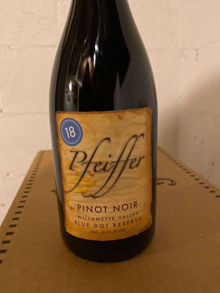 2008 Pfeiffer Vineyards Pinot Noir Blue Dot Reserve, USA, Oregon ...